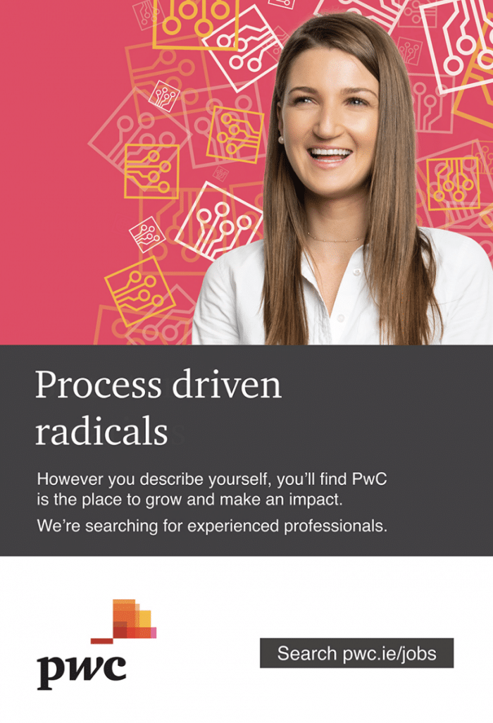 Staff portrait PWC recruitment drive campaign poster